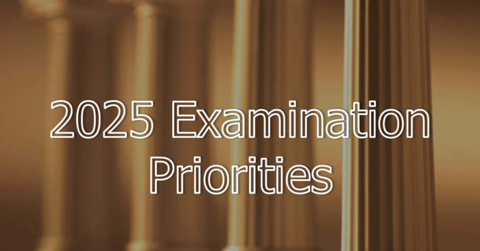 SEC Division of Examinations Announces 2025 Examination Priorities ...